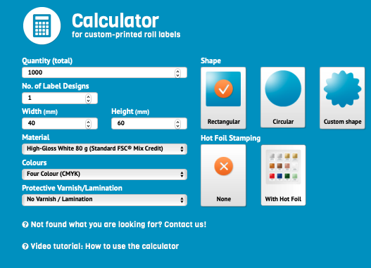Label Printing for Brands & Businesses UK | Custom Labels on Rolls