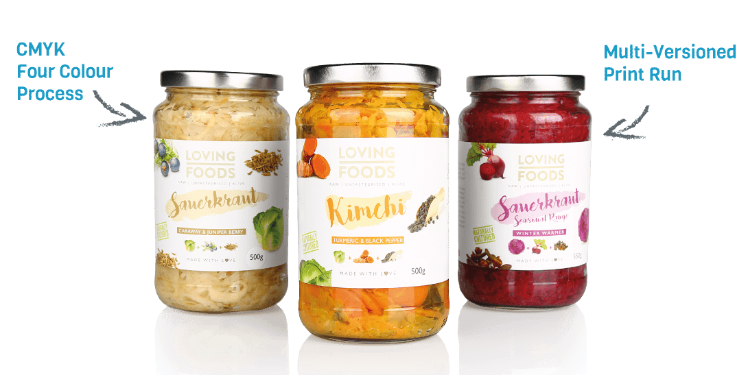 Food Labels & Printed Food Labelling on Rolls | B2B | label.co.uk